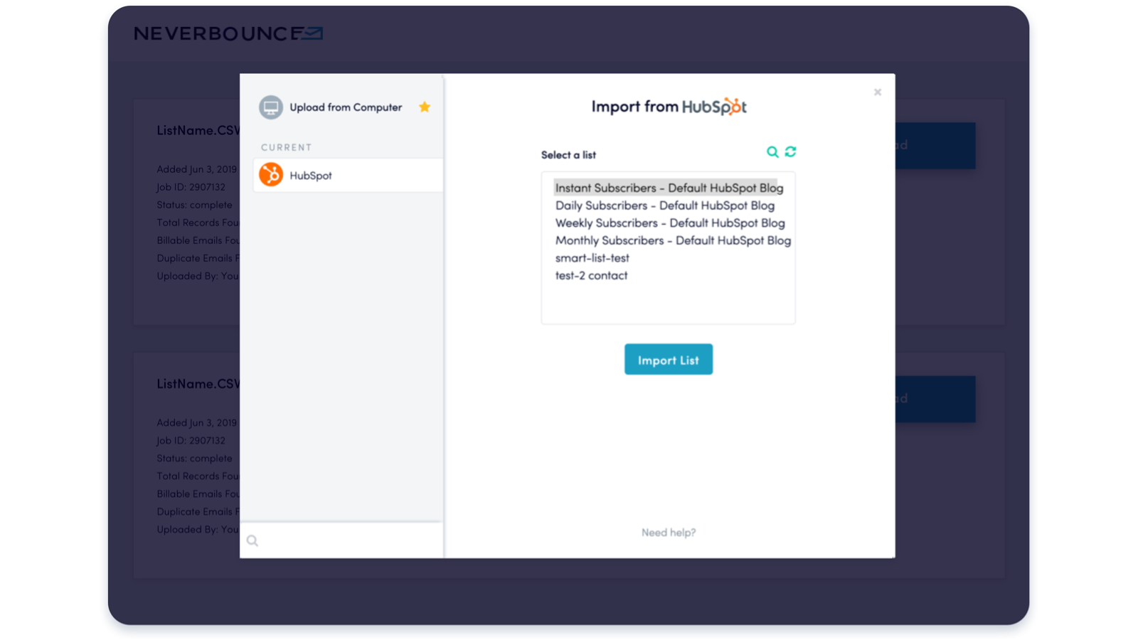 NeverBounce - App for HubSpot